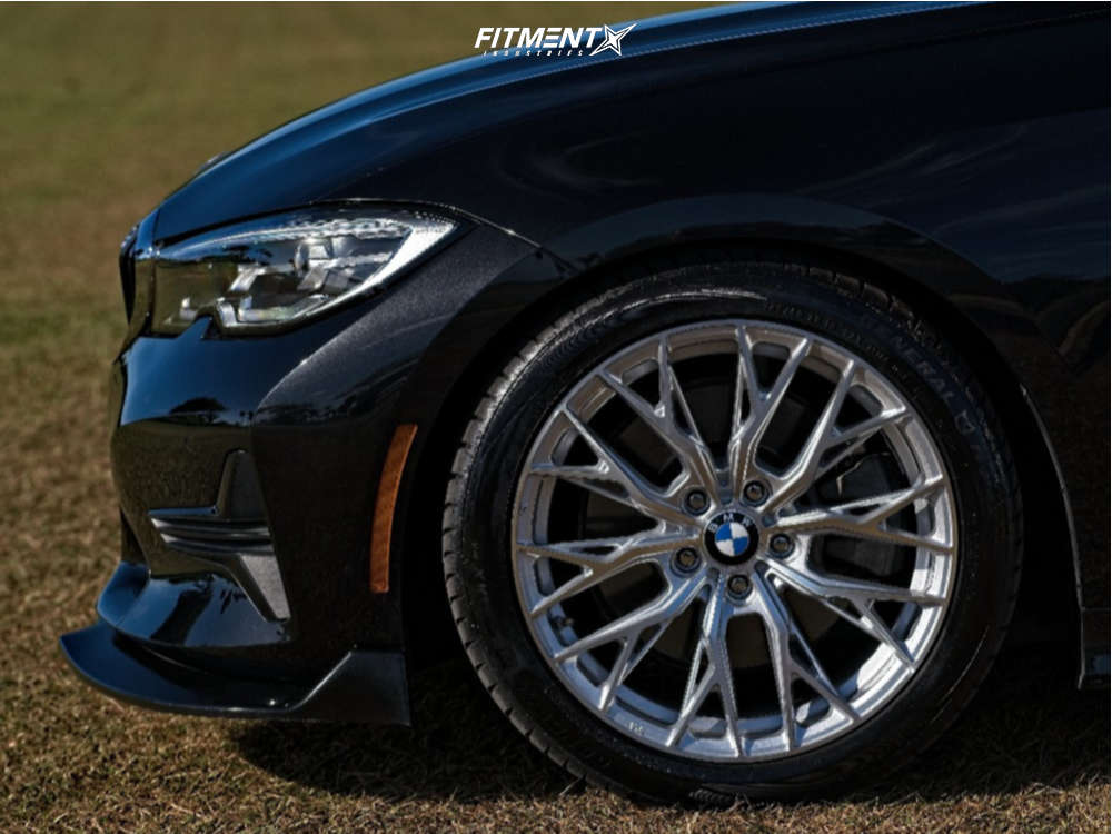 2020 BMW 330i Base with 18x9.5 MRR Gf5 and General 245x40 on Lowering ...