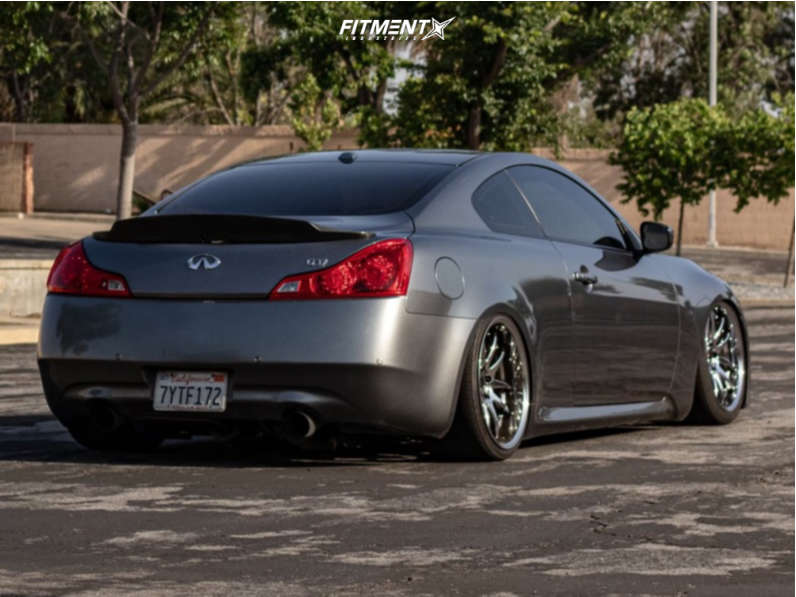 2013 INFINITI G37 Journey with 19x9.5 Aodhan Ds02 and Vercelli 245x40 ...