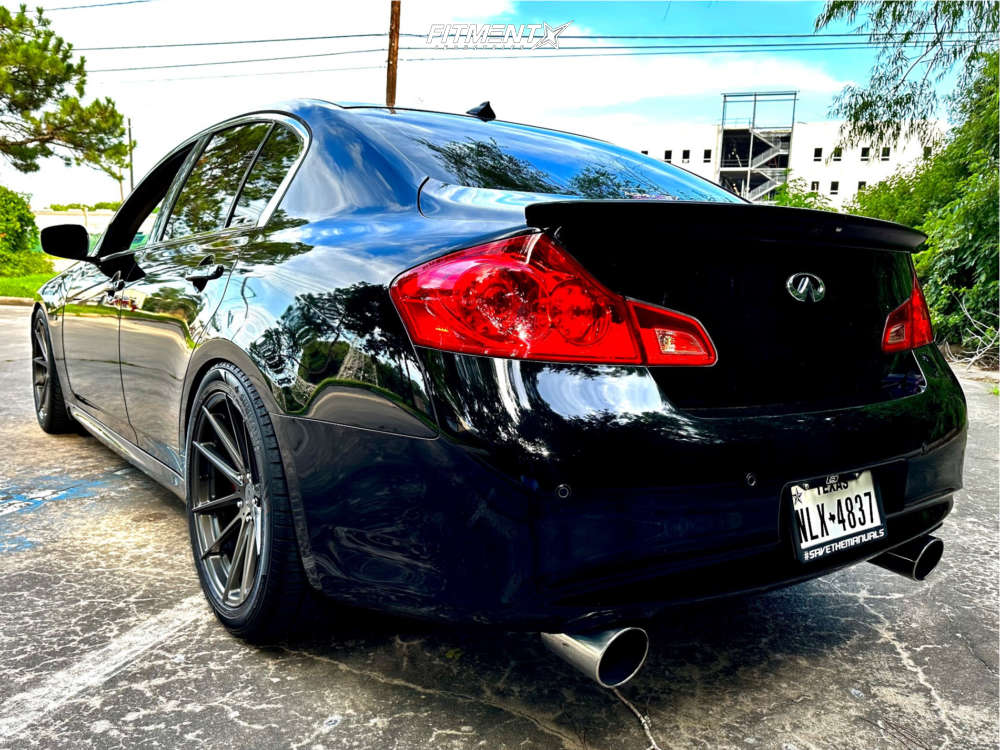 2012 INFINITI G37 Sport with 19x9 TSW Bathurst and Sumitomo 255x40 on ...