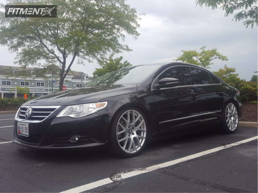 2010 Volkswagen CC Luxury with 19x8 Neuspeed RSe14 and Continental ...