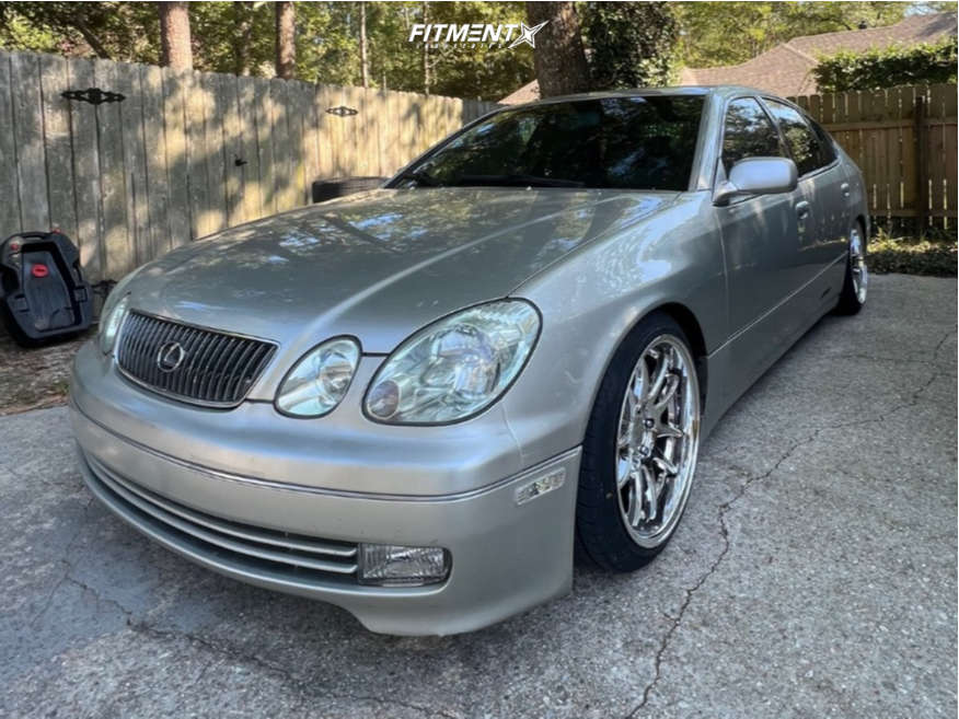 2001 Lexus GS300 Base with 18x9.5 Aodhan Ds02 and Vercelli 225x40 on ...