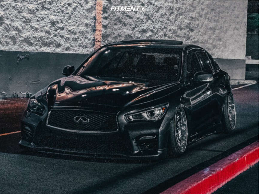 2014 INFINITI Q50 Sport with 20x10.5 Weds Kranze Lxz and Arroyo 245x35 ...