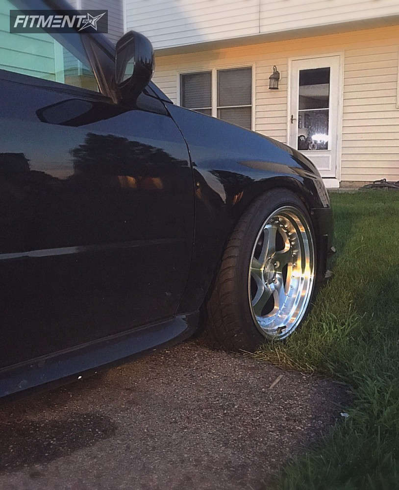 2006 Subaru WRX Base with 18x9.5 ESR Sr02 and Ohtsu 245x40 on Coilovers ...