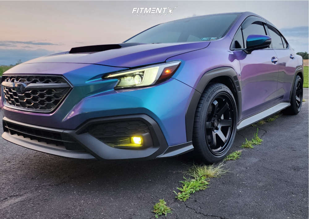 2022 Subaru WRX Limited with 18x9.5 AVID1 Av6 and Michelin 245x40 on Stock Suspension | 2727749 ...