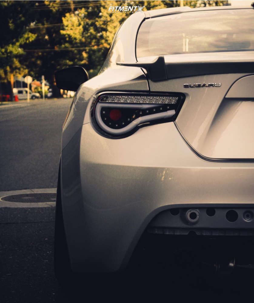 2014 Subaru BRZ Limited with 18x9.5 ESR Ap8 and Nitto 225x40 on ...