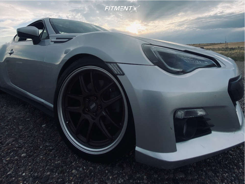 2014 Subaru BRZ Limited with 18x9.5 ESR Ap8 and Nitto 225x40 on ...