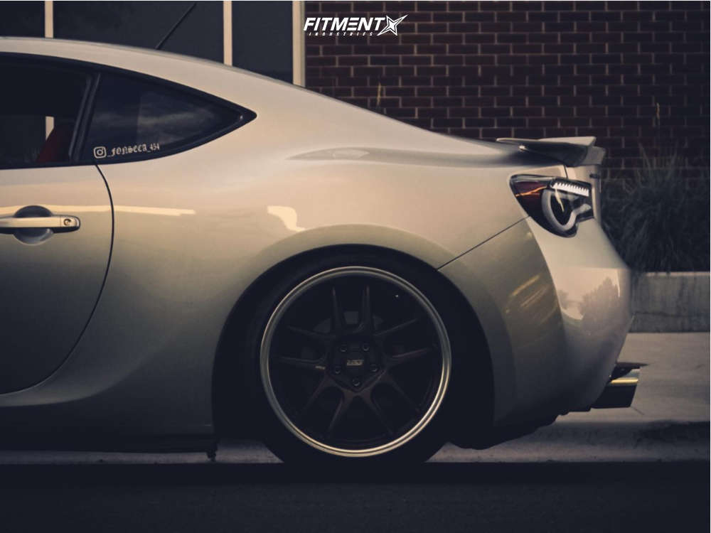 2014 Subaru BRZ Limited with 18x9.5 ESR Ap8 and Nitto 225x40 on ...