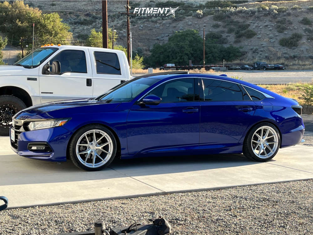 2020 Honda Accord Sport with 19x9.5 Aodhan Aff7 and Michelin 255x35 on Coilovers | 2728031 ...