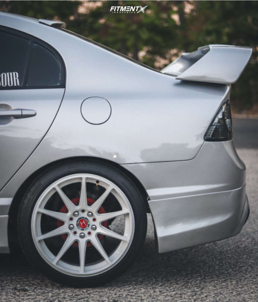 2006 Honda Civic EX with 18x8.5 XXR 527 and Fullrun 215x40 on Coilovers | 2728742 | Fitment ...