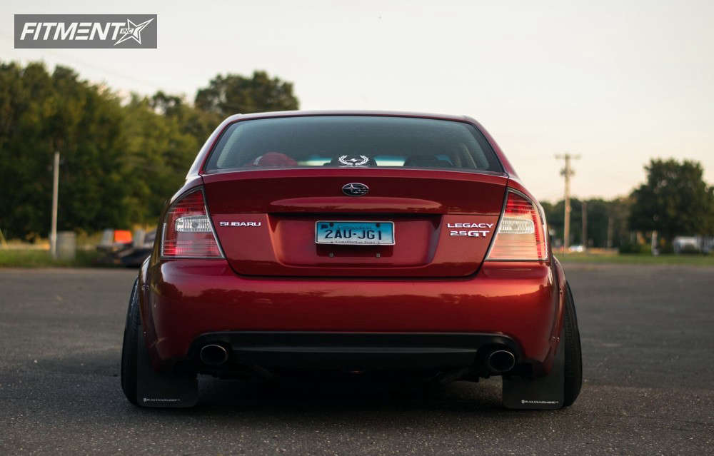 2006 Subaru Legacy 2.5i with 18x10.5 CCW Lm20 and Bridgestone 225x40 on ...