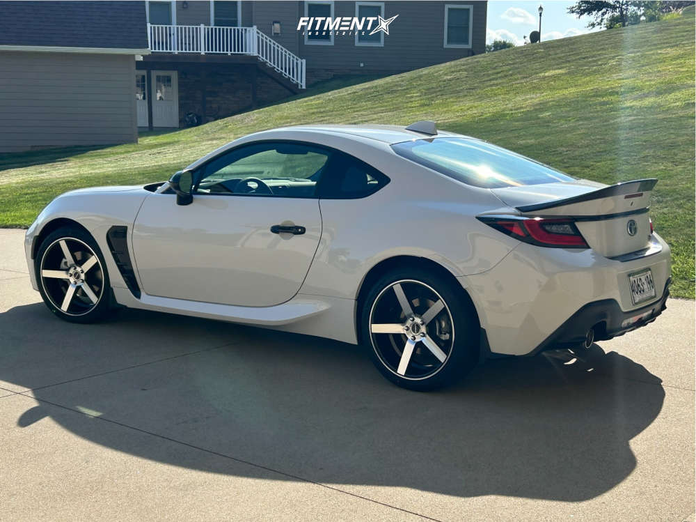 2023 Toyota GR86 Base with 18x8 Strada Perfetto and Lexani 225x40 on Stock Suspension | 2730579 ...