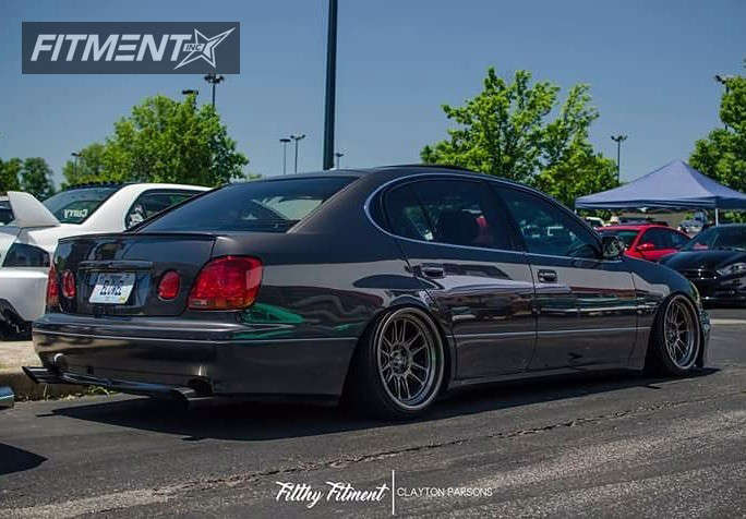 2003 Lexus GS300 Base with 18x9.5 Cosmis Racing XT-206R and Nankang ...