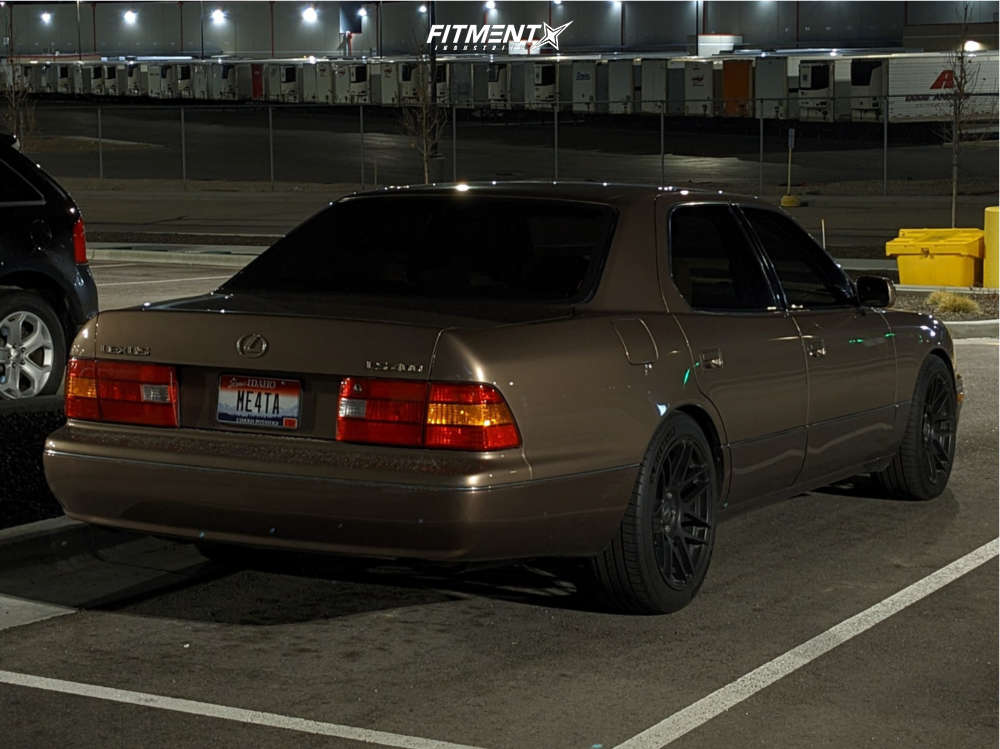 1998 Lexus LS400 Base with 18x8.5 ESR Rf1 and Michelin 245x45 on ...