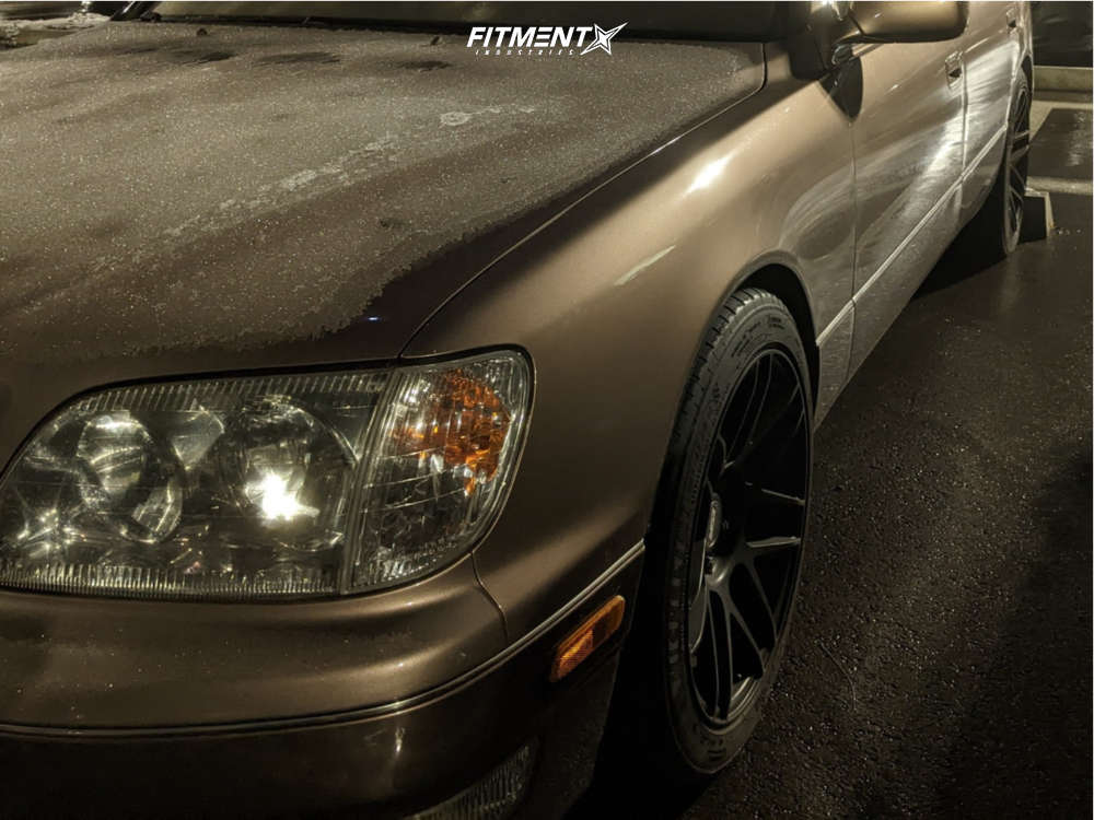 1998 Lexus LS400 Base with 18x8.5 ESR Rf1 and Michelin 245x45 on ...