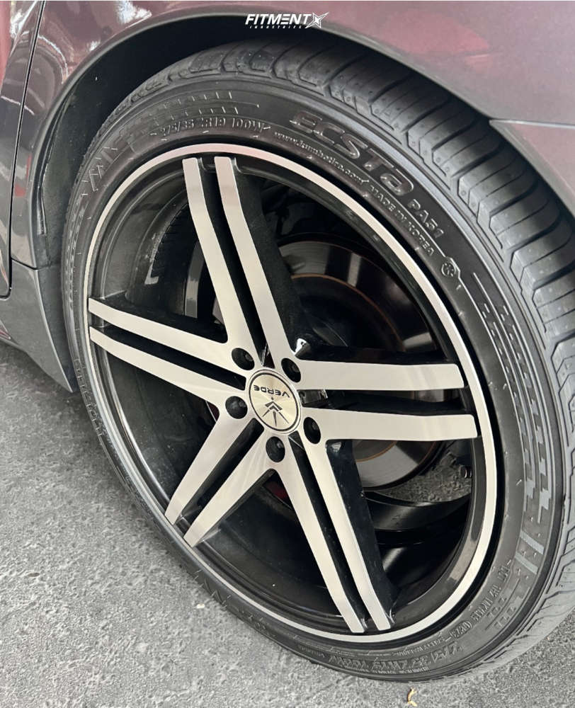 2020 Nissan Maxima SV with 19x8.5 Verde Parallax and Kumho 245x40 on ...