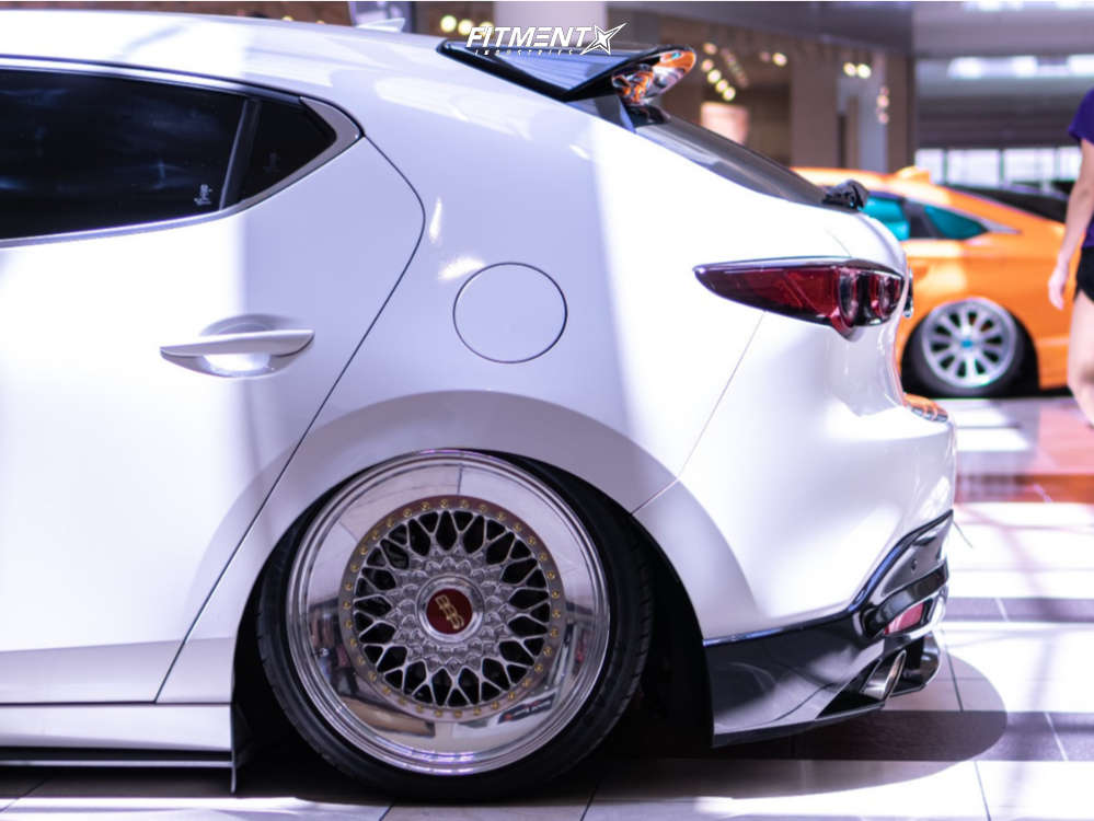 2023 Mazda 3 2.5 Turbo Premium Plus with 18x8.5 BBS Rs and Atlas 205x40 ...