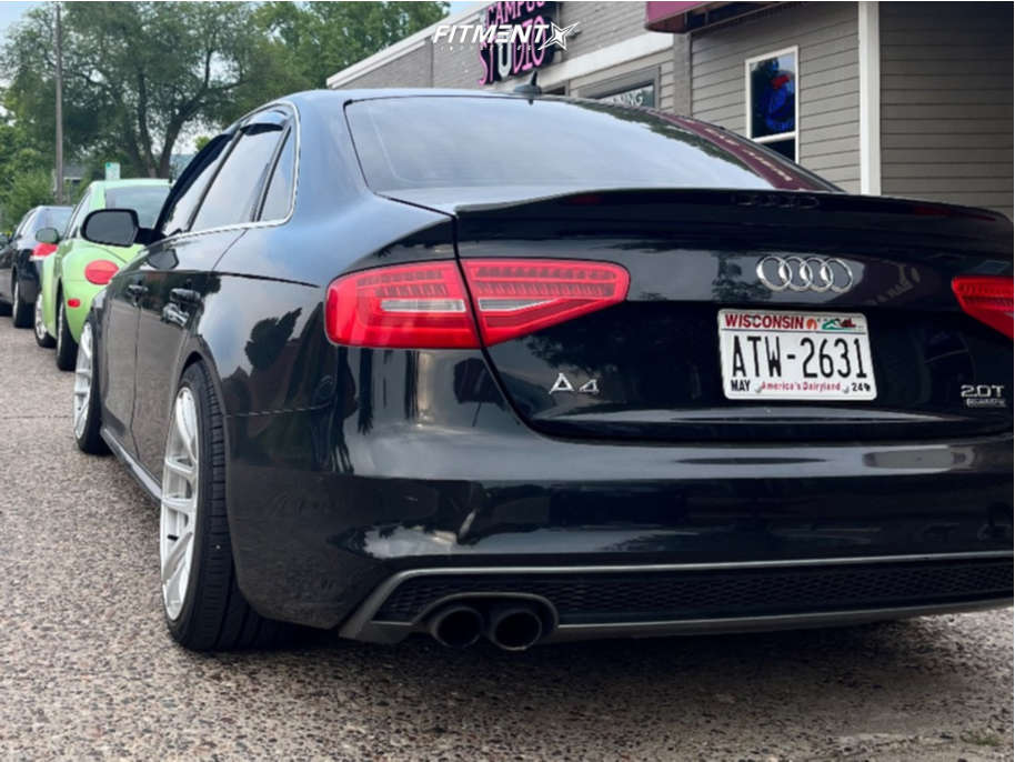 2015 Audi A4 Quattro Premium with 18x9.5 ESR Cs8 and Lionhart 255x35 on ...