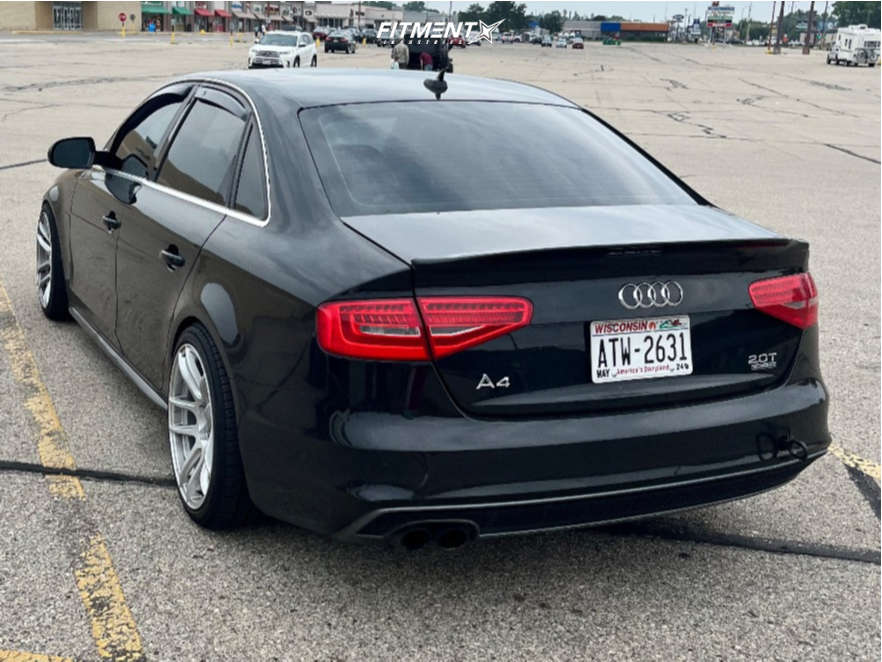 2015 Audi A4 Quattro Premium with 18x9.5 ESR Cs8 and Lionhart 255x35 on ...