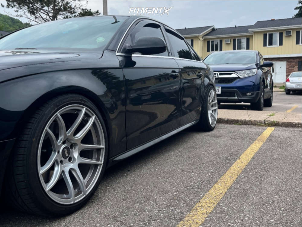 2015 Audi A4 Quattro Premium with 18x9.5 ESR Cs8 and Lionhart 255x35 on ...