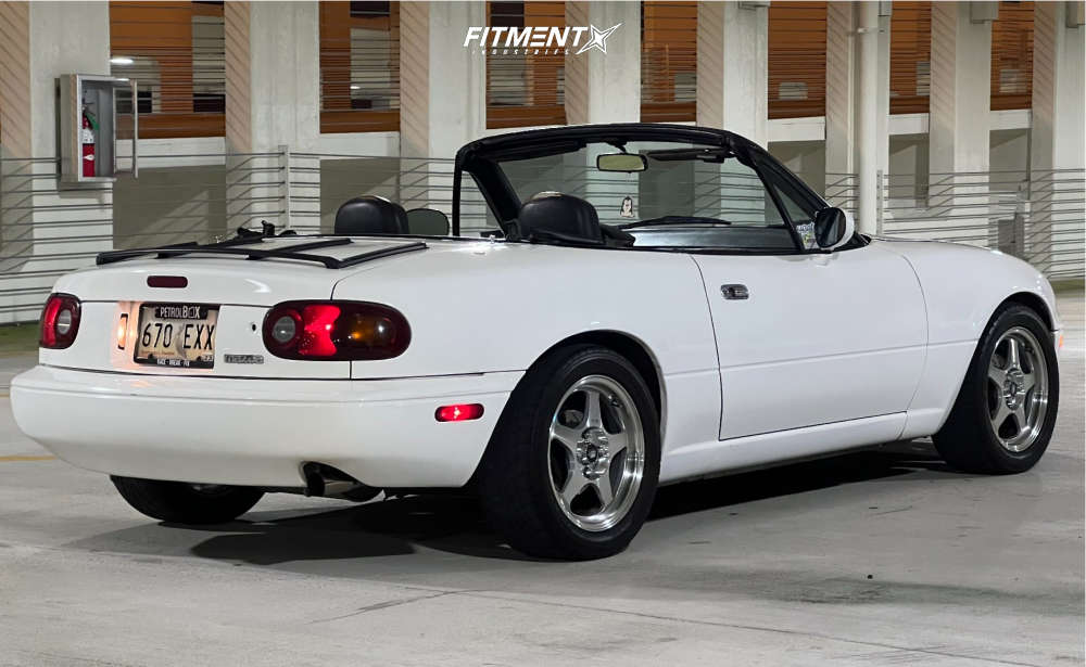 1990 Mazda Miata Base with 15x6.5 MST Mt29 and Toyo Tires 205x50 on ...