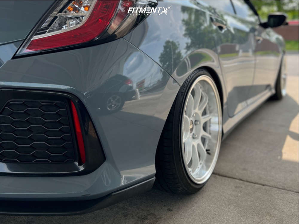 2019 Honda Civic EX with 18x9.5 ESR Cs12 and Arroyo 215x40 on Coilovers ...
