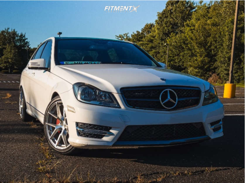 2014 Mercedes-Benz C300 4Matic Sport with 18x8.5 Aodhan Aff7 and ...