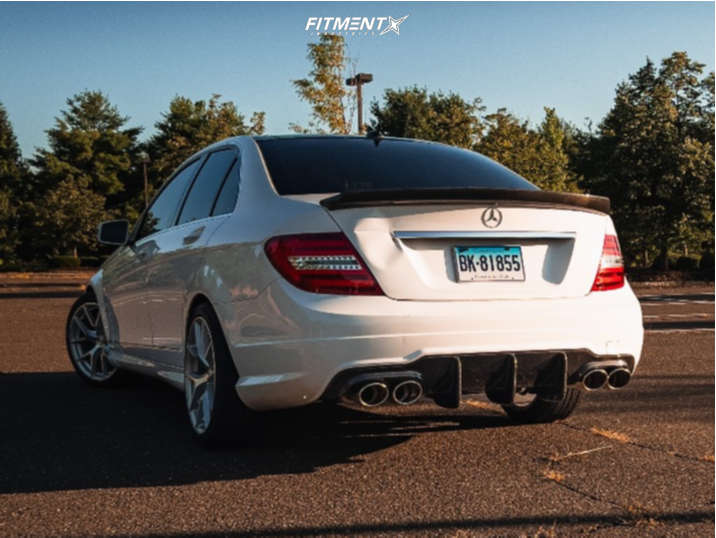 2014 Mercedes-Benz C300 4Matic Sport with 18x8.5 Aodhan Aff7 and ...