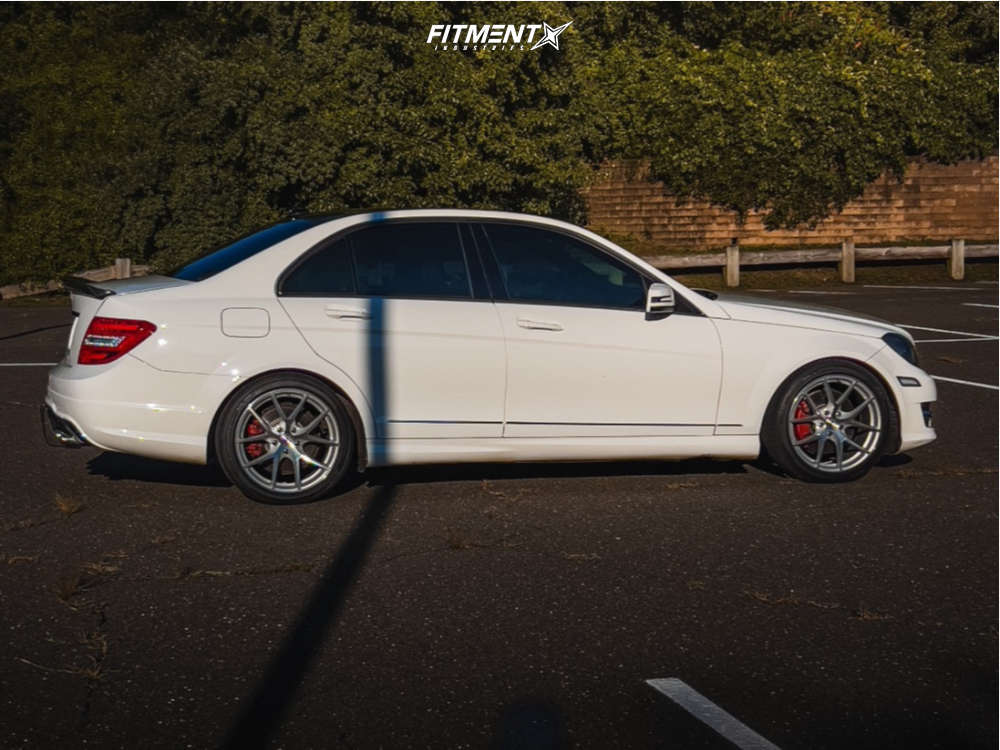 2014 Mercedes-Benz C300 4Matic Sport with 18x8.5 Aodhan Aff7 and ...