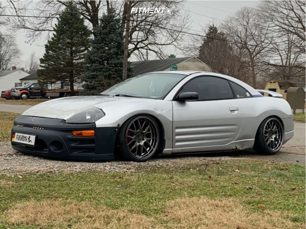 2001 Mitsubishi Eclipse GS with 18x9 XXR 530d and Vercelli 215x35 on ...