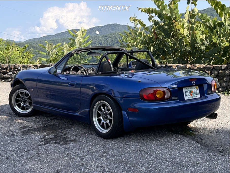 1999 Mazda Miata 10th Anniversary with 15x8 Konig Countergram and Toyo ...