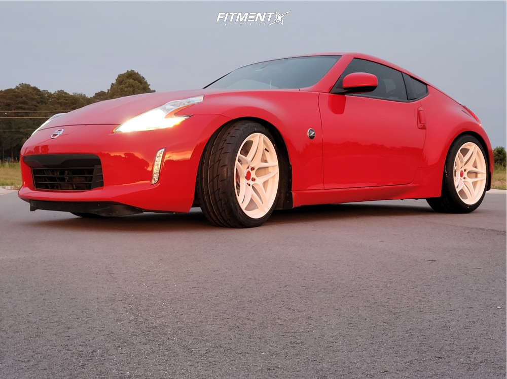 2017 Nissan 370Z Sport Tech with 19x9.5 Kansei Astro and Firestone ...