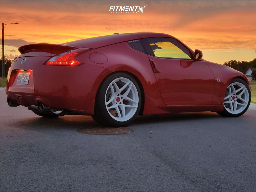 2017 Nissan 370Z Sport Tech with 19x9.5 Kansei Astro and Firestone ...