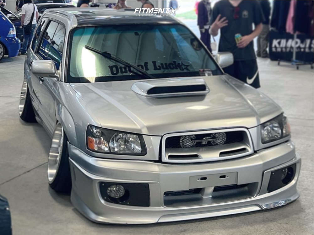 2003 Subaru Forester XS with 18x9 JNC Jnc019 and Atlas 215x35 on ...