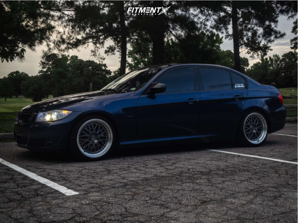 2011 BMW 335i XDrive Base with 18x9.5 Aodhan Ah02 and Continental ...