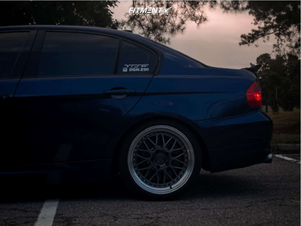 2011 BMW 335i XDrive Base with 18x9.5 Aodhan Ah02 and Continental ...