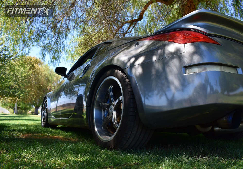 2003 Nissan 350Z Track with 19x9.5 TSW Thruxon and Continental 245x35 ...