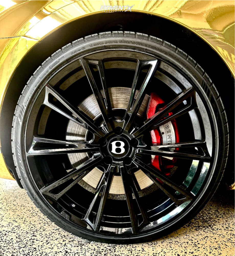 2007 Bentley Continental GTC with 22x9 Asanti Black Abl-30 and Lexani 265x30 on Stock Suspension ...