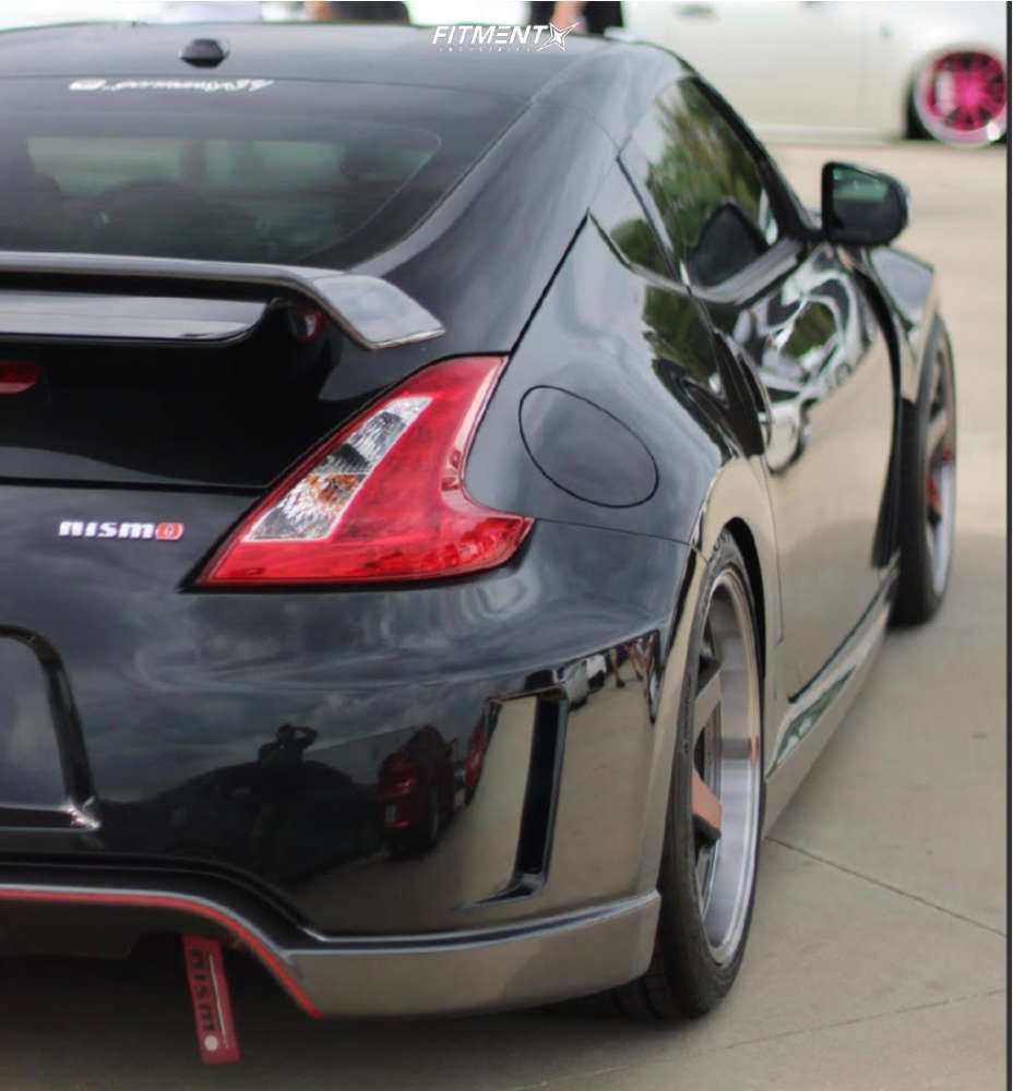 2014 Nissan 370Z Nismo with 19x9.5 Volk Te37sl and Continental 255x35 ...