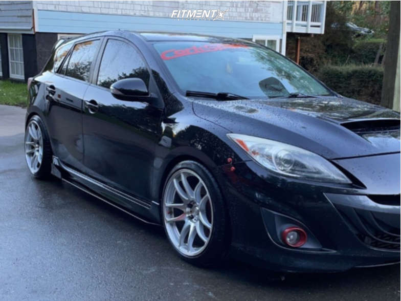 2012 Mazda MazdaSpeed3 Tech Package with 18x10 ESR Sr08 and Michelin ...
