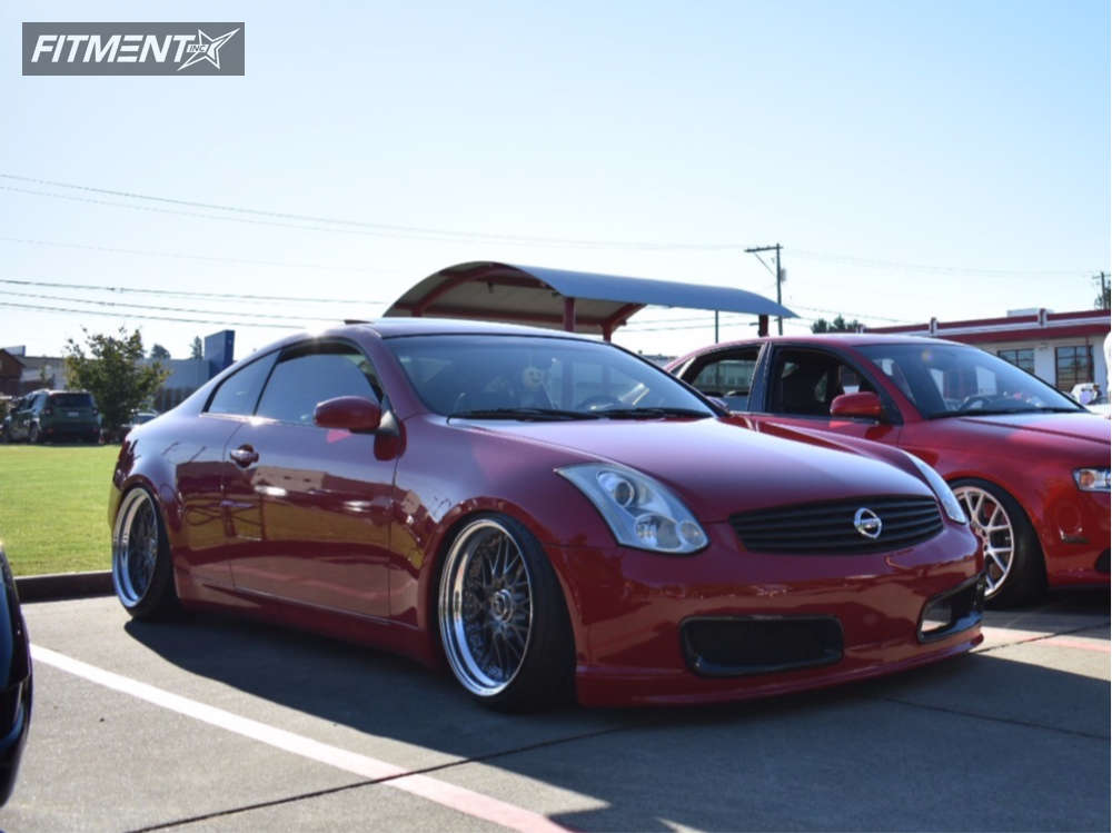 2003 INFINITI G35 Base with 19x10.5 Work VS MX and Toyo Tires 245x35 on ...