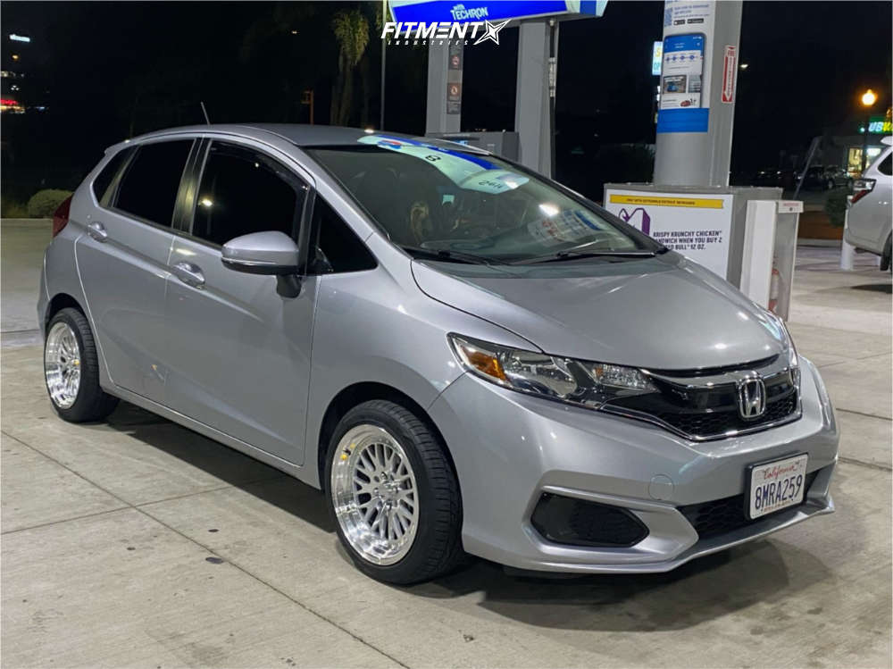 2019 Honda Fit EX with 16x8 AVID1 Av12 and Arroyo 205x45 on Stock Suspension | 2743734 | Fitment ...