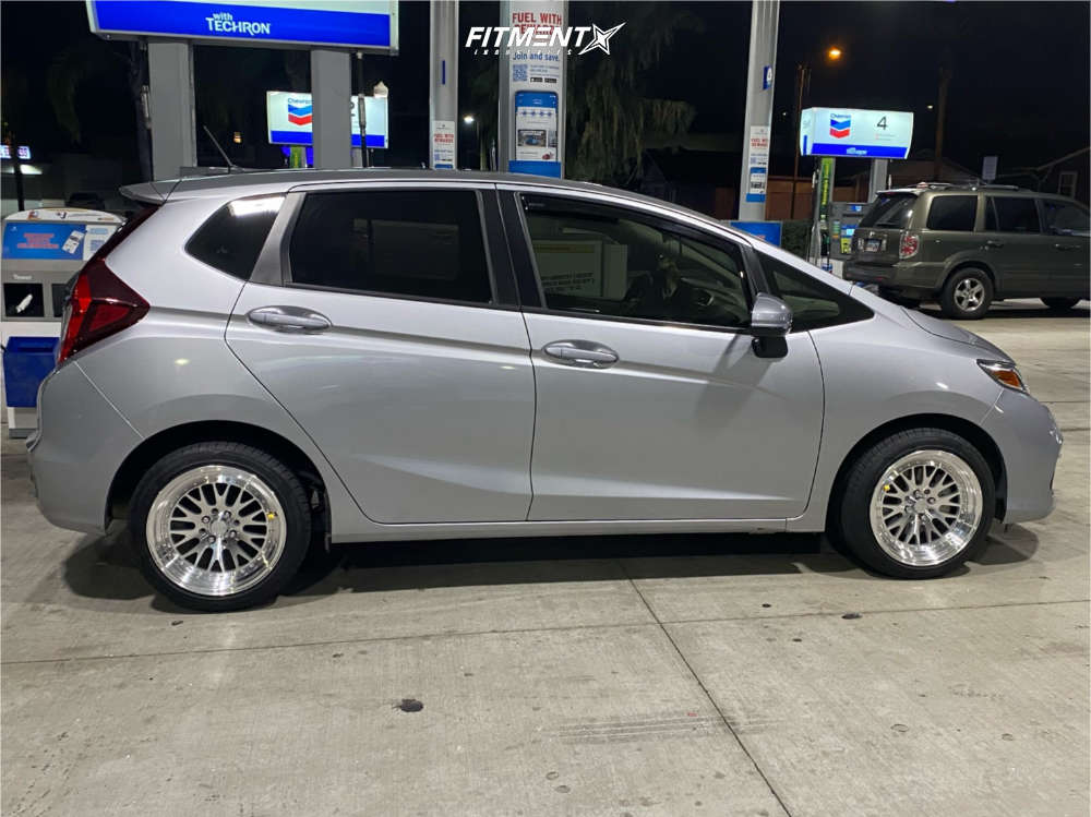 2019 Honda Fit EX with 16x8 AVID1 Av12 and Arroyo 205x45 on Stock Suspension | 2743734 | Fitment ...
