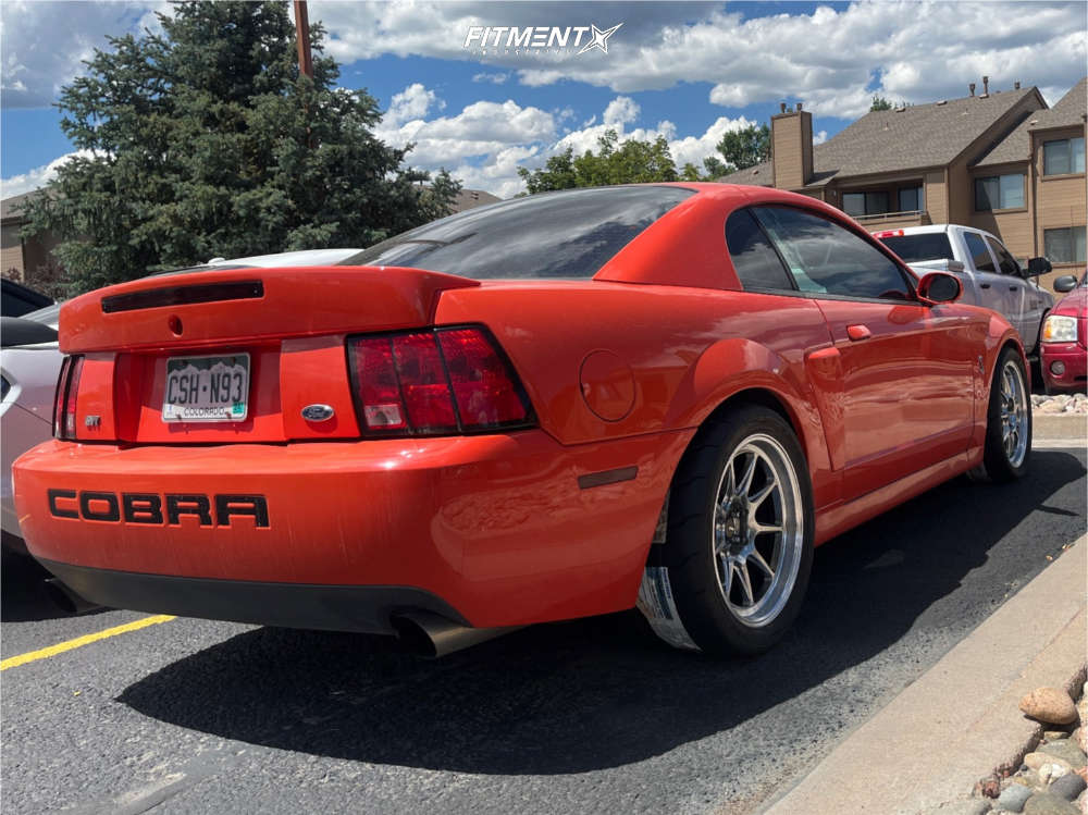 2004 Ford Mustang SVT Cobra with 18x9.5 Konig Countergram and Toyo ...