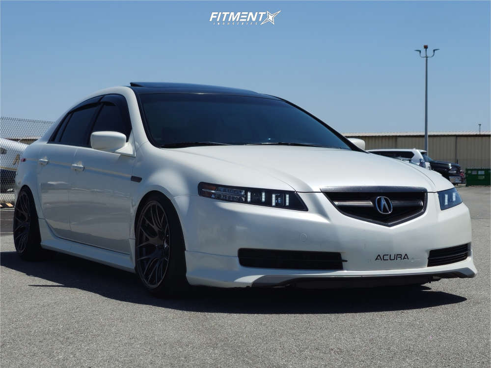 2004 Acura TL Base with 18x9.75 XXR 530 and Falken 225x40 on Coilovers ...