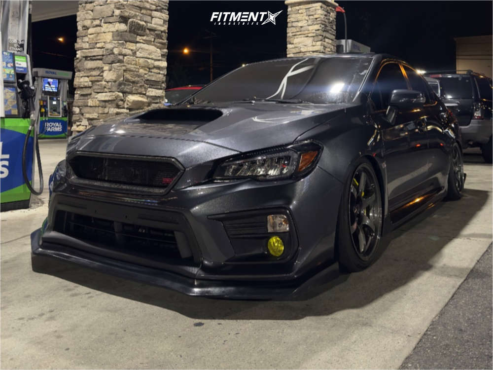 2019 Subaru WRX STI Limited with 18x9.5 Gram Lights 57dr and Hankook ...