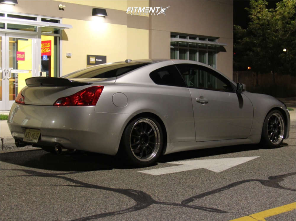 2009 INFINITI G37 X with 18x9.5 Konig Hypergram and Kumho 245x40 on ...