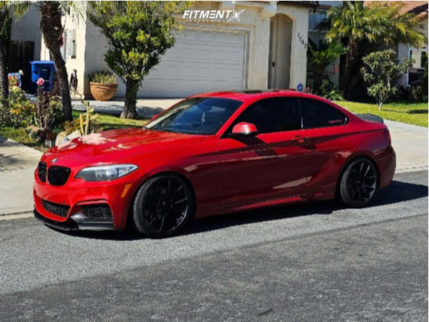 2014 BMW 228i Base with 18x8.5 Enkei Tsv and Michelin 235x40 on ...