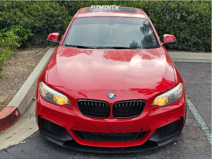 2014 BMW 228i Base with 18x8.5 Enkei Tsv and Michelin 235x40 on ...