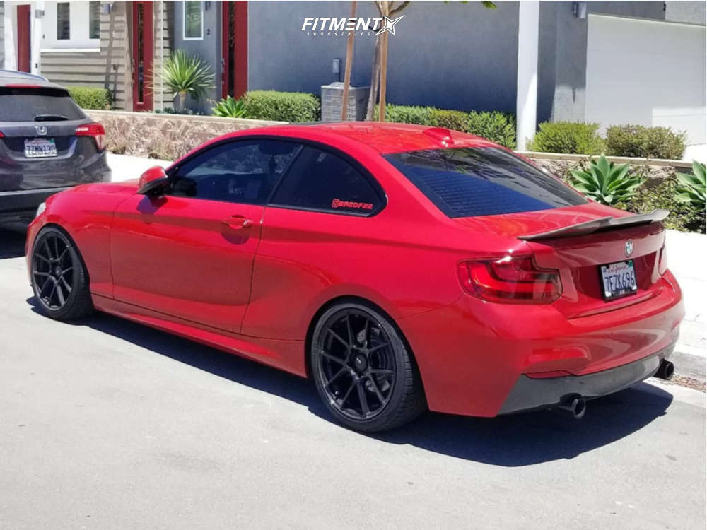 2014 BMW 228i Base with 18x8.5 Enkei Tsv and Michelin 235x40 on ...