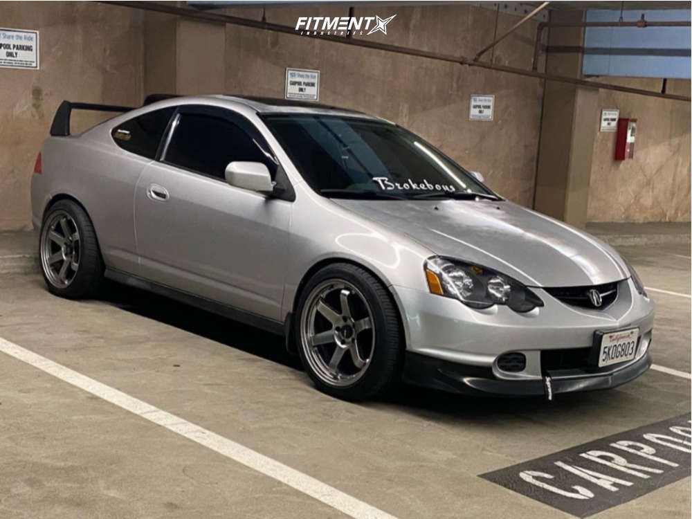 2004 Acura RSX Base with 18x8.5 AVID1 Av6 and Toyo Tires 245x40 on Coilovers | 2748116 | Fitment ...